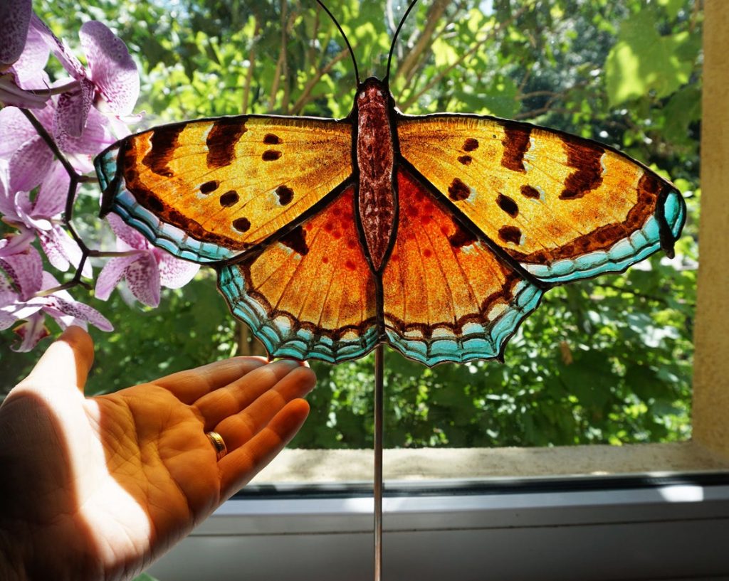 Fluture -vitraliu 1 – Gooti Glass